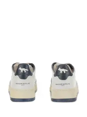AUTRY Leather Low-top Sneakers With Perforated Detailing
