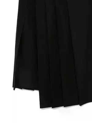 Yohji Yamamoto Pleated Wrap Skirt