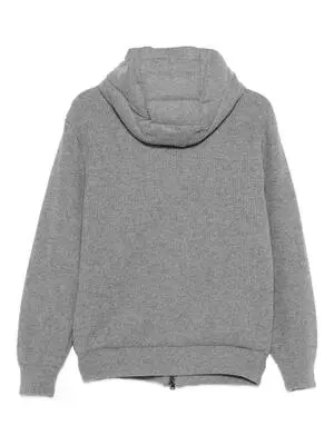 Paul & Shark Hooded Zip-fastening Sweater - Grey