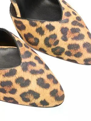 Casadei 80mm Venus Malsia Leopard-print Pumps