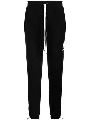 Amiri Logo-print Cotton Track Pants - Black