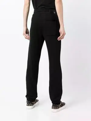 Amiri Logo-print Cotton Track Pants - Black