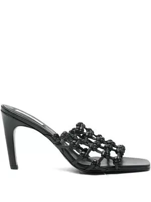 TOTEME 85mm Knotted Leather Sandals