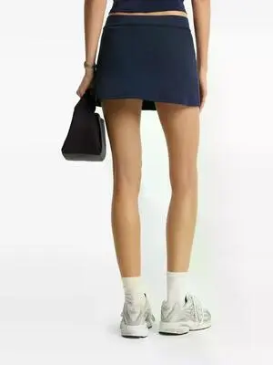 Sporty & Rich Side-stripe Short Skirt