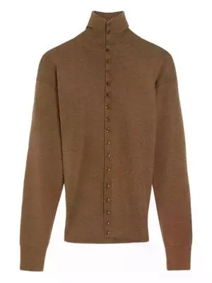 LEMAIRE Lemiare Turtleneck Buttoned Cardigan