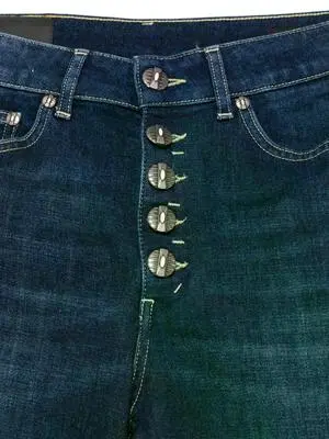DONDUP Buttoned Jeans With Cuffed Hem