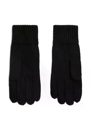 Karl Lagerfeld K/essential Logo Knit Gloves