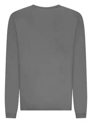 GOES BOTANICAL Crew Neck Long Sleeve Sweater - Grey