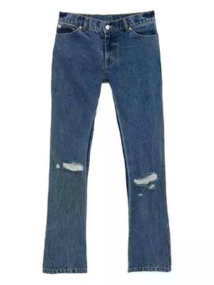 Natasha Zinko Distressed Flared Jeans