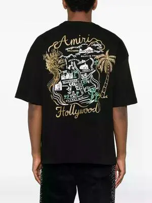 Amiri Embroidered Short-sleeve T-shirt