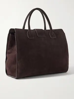NILI LOTAN Lou Suede Tote