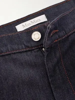 Max Mara Carmine High-rise Wide-leg Jeans