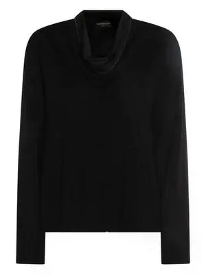 Fabiana Filippi Cowl Neck Button Front Top