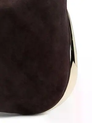 Benedetta Bruzziches Suede Shoulder Bag