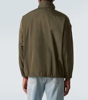 Saint Laurent Technical Raincoat - Green