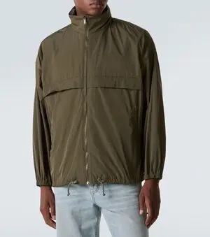Saint Laurent Technical Raincoat - Green