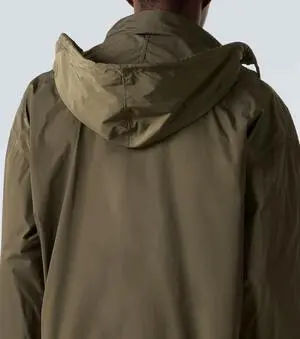 Saint Laurent Technical Raincoat - Green