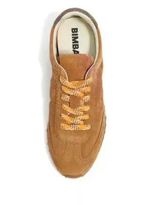 Bimba Y Lola Suede Lace-up Sneakers - Brown