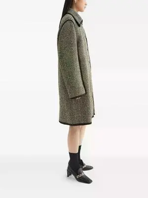 JIL SANDER Herringbone Coat