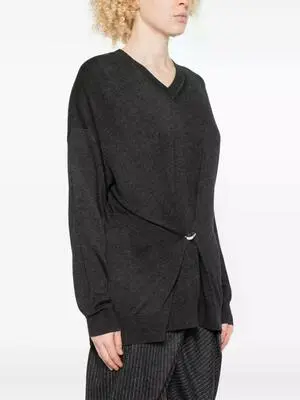 Isabel Marant Étoile Chiraz V-neck Sweater - Grey