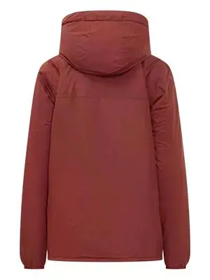 K-WAY Hooded Padded Jacket - Red