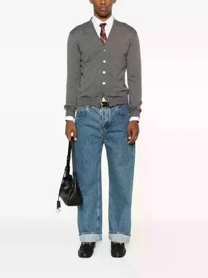 Gucci V-neck Button-front Cardigan