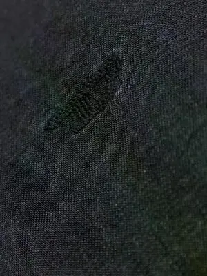 DIESEL® D-simply Embroidered Denim Shirt - Black