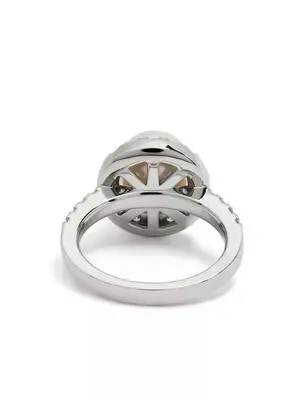 TASAKI 18kt White Gold Akoya Pearl And Diamond Ring