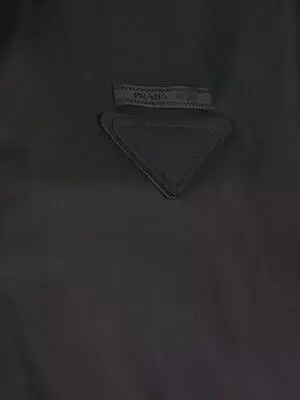 Prada Logo-plaque Cropped Jacket