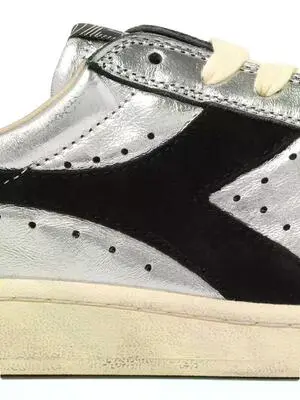 DIADORA Metallic Leather Panel Sneakers