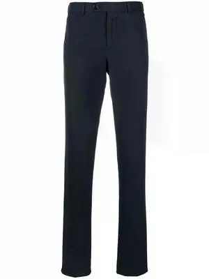 Brunello Cucinelli Mid-rise Slim Chinos - Blue