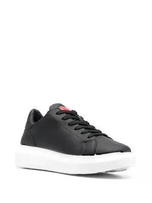 Moschino Calf Leather Low Top Sneakers