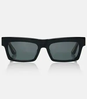 Khaite X Oliver Peoples 1985c Rectangular Sunglasses - Black