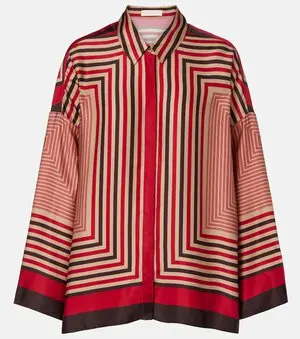Faithfull The Brand Cora Printed Oversized Shirt - Multicoloured