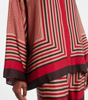 Faithfull The Brand Cora Printed Oversized Shirt - Multicoloured