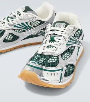 Bottega Veneta Orbit Sneakers - Silver