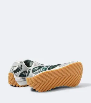 Bottega Veneta Orbit Sneakers - Silver