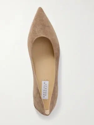 Gabriela Hearst Fleur Suede Ballet Flats