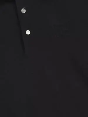 Fendi Embossed-logo Piqué Polo Shirt