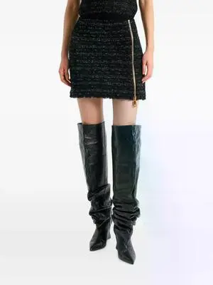 Balmain Tweed Mini Skirt