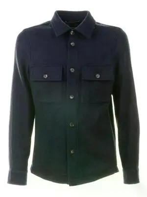 Jacob Cohen Double-pocket Button-front Shirt - Blue