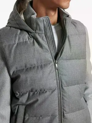 Peserico Hooded Quilted Gilet