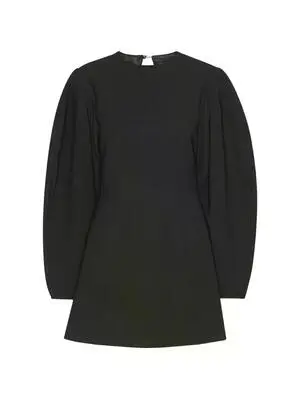 ROTATE BY BIRGER CHRISTENSEN Flared Mini Dress - Black