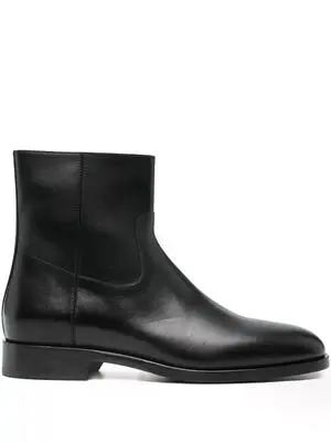 HENDERSON BARACCO Leather Zip Ankle Boots