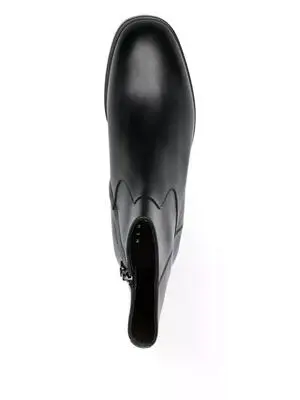 HENDERSON BARACCO Leather Zip Ankle Boots