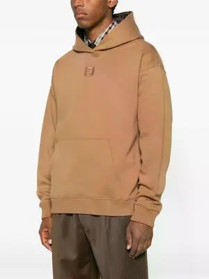 Fendi Ff-embroidered Hoodie