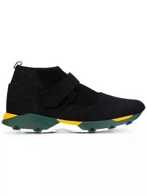 Marni High-top Sneakers With Velcro Fastening
