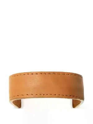 JENNIFER BEHR Mini Leather Hair Accessory - Brown