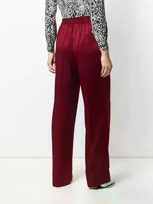 GIANLUCA CAPANNOLO High-waisted Trousers - Red