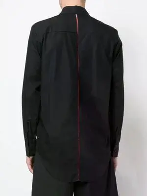 YANG LI Eyelet-trimmed Poplin Shirt